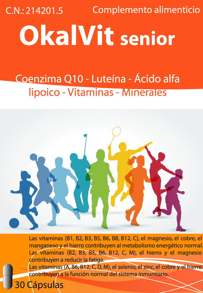 Okalvit senior 30 cápsulas - Okal